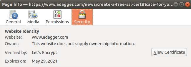 Create a Free SSL Certificate for Your Website